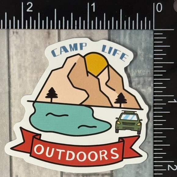 Design | 110 Adventure Travel Reusable Waterproof Vinyl Sticker Decal ...